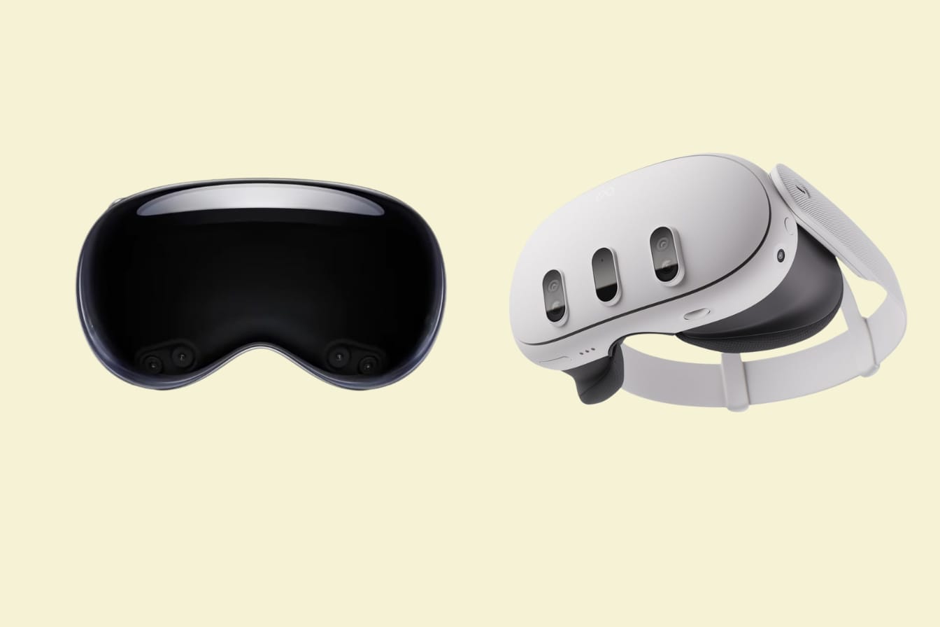 Un mois de test : Apple Vision Pro contre Meta Quest 3 - Voici les ...
