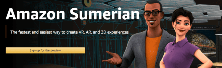Amazon Sumerian, plateforme de réalité augmentée