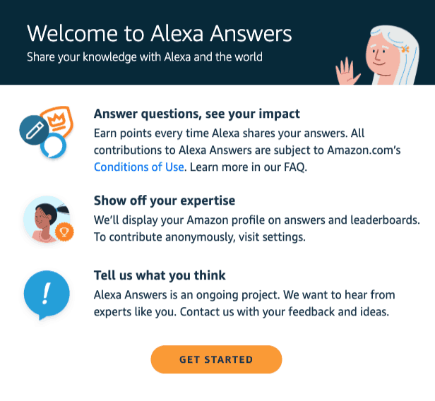 Amazon et le crowdsourcing de contenu pour Alexa